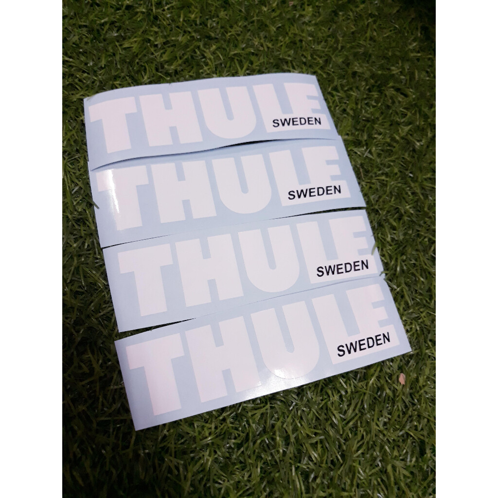 roof box thule sticker cutting | Lazada