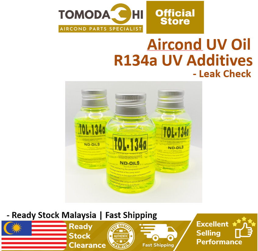 TOMODACHI UV Oil UV Additives R134a Check Car Air condition 70ml Multi ...