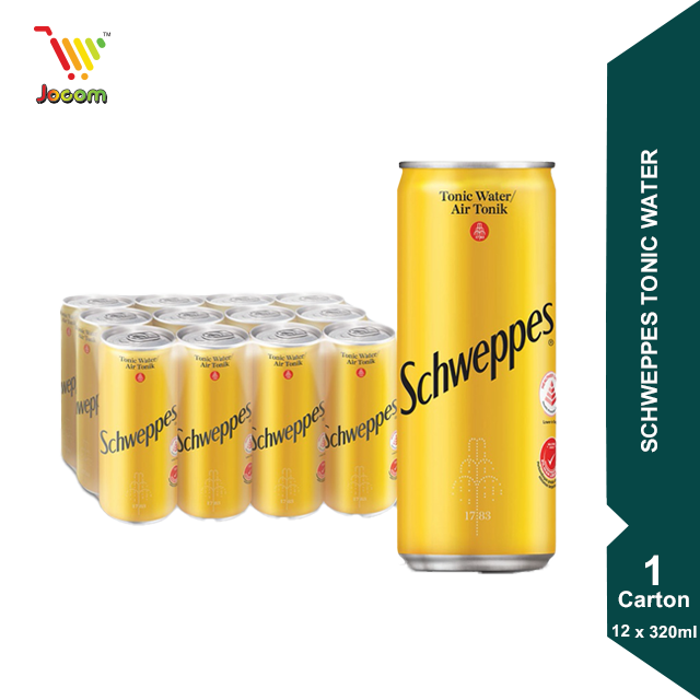 Schweppes Tonic Water 1 Carton (12 x 320ml) | Lazada