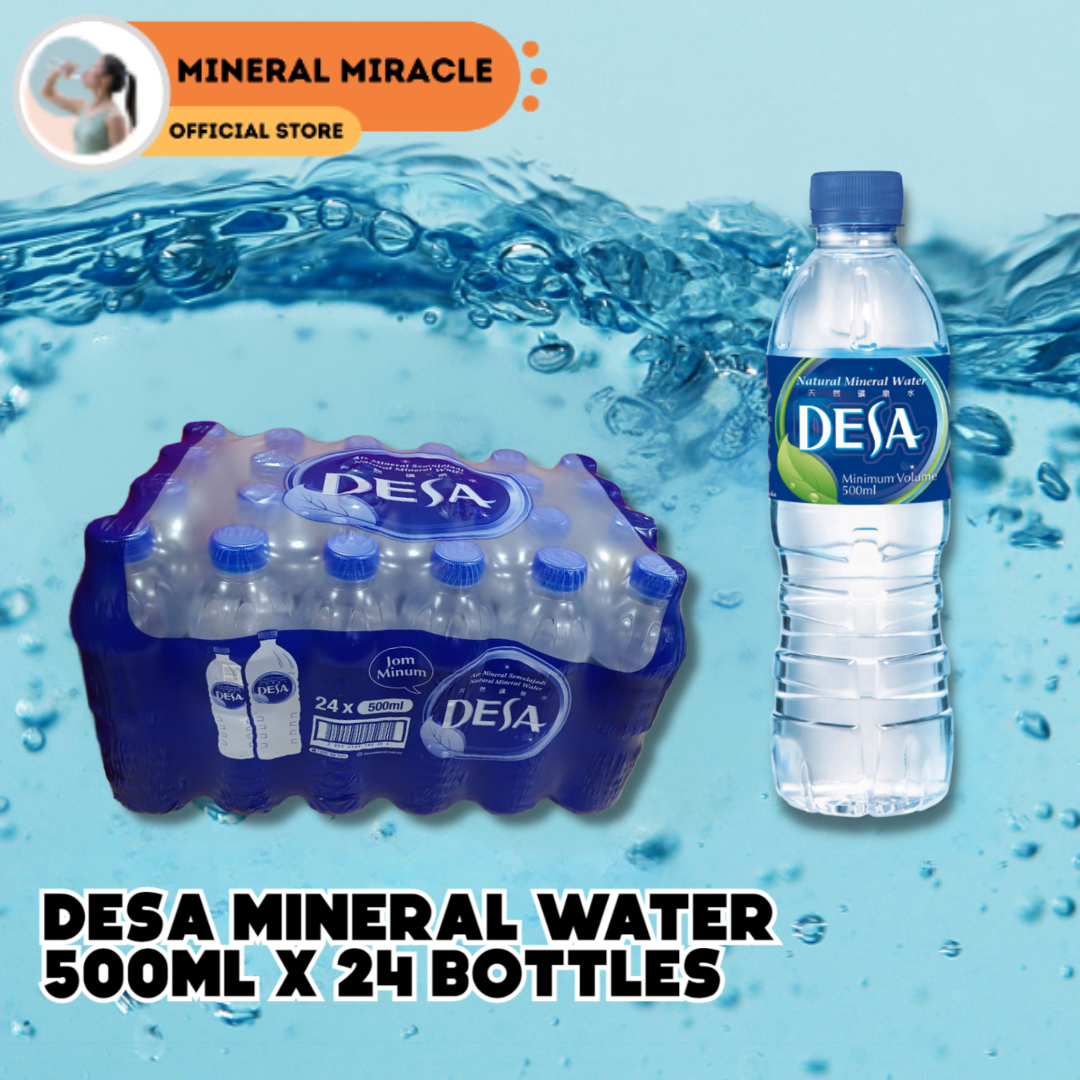 DESA Mineral Water (1 PACK 500ml x 24 Bottles) | Lazada