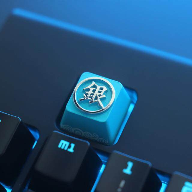 [Hulux] Alloy Metal OEM Keycap Set R4 Height Caps Artisan Custom Anime ...