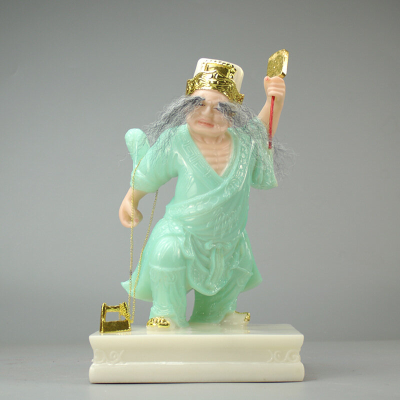 สีดำและสีขาวรูปปั้น Impermanence Seven Masters แปด Masters ลุงสองลุงพัด Xie Home To Enshrine Yin ...