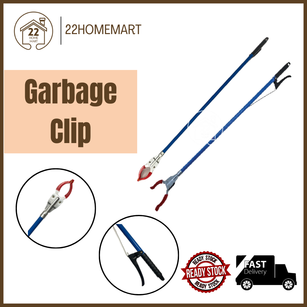 Garbage Clip/Metal Rod Pick Up Tool/Trash Picker/Pengepit Sampah 铁垃圾夹 ...