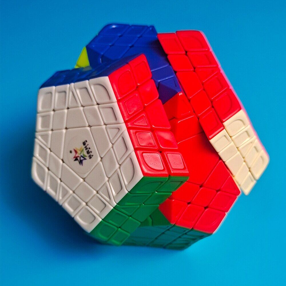 Yuxin Huanglong Gigaminx Cube Magic Speed Cube Stickerless Professional ...