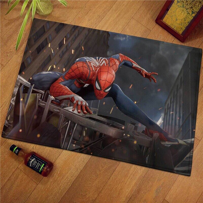 60x40cm Disney Spiderman Children kids Floor Mats Print Bathroom ...