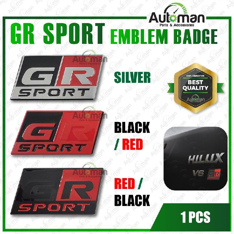 Universal 3D Car Racing Sport Logo GR SPORT Emblem Badge Decal Front ...