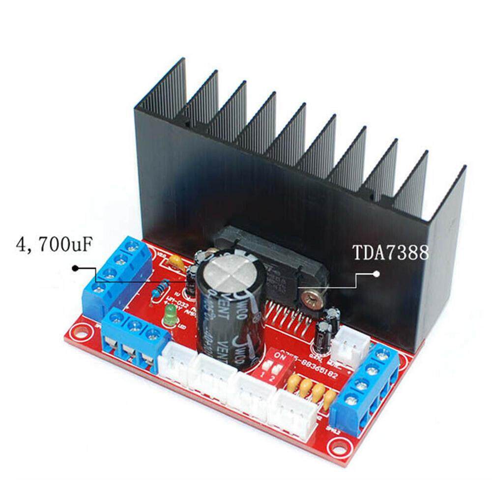 HIFI TDA7388 4 Channels Home Amplifier Board Car Audio Amplifier Board 4X41W Support Stereo ...