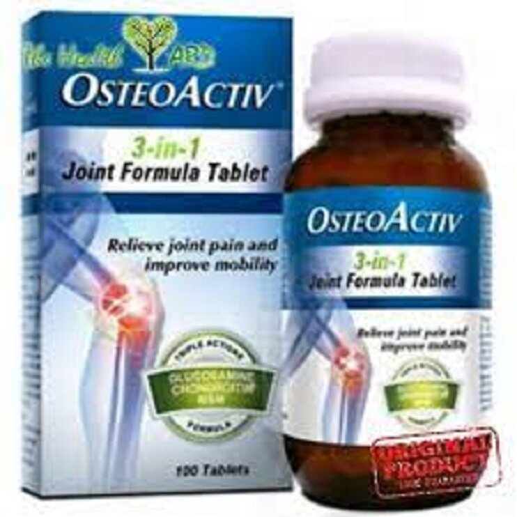 (Joint Health) OsteoActiv 3 in 1 Joint Formula 120 Tablets [Expiry 06/ ...