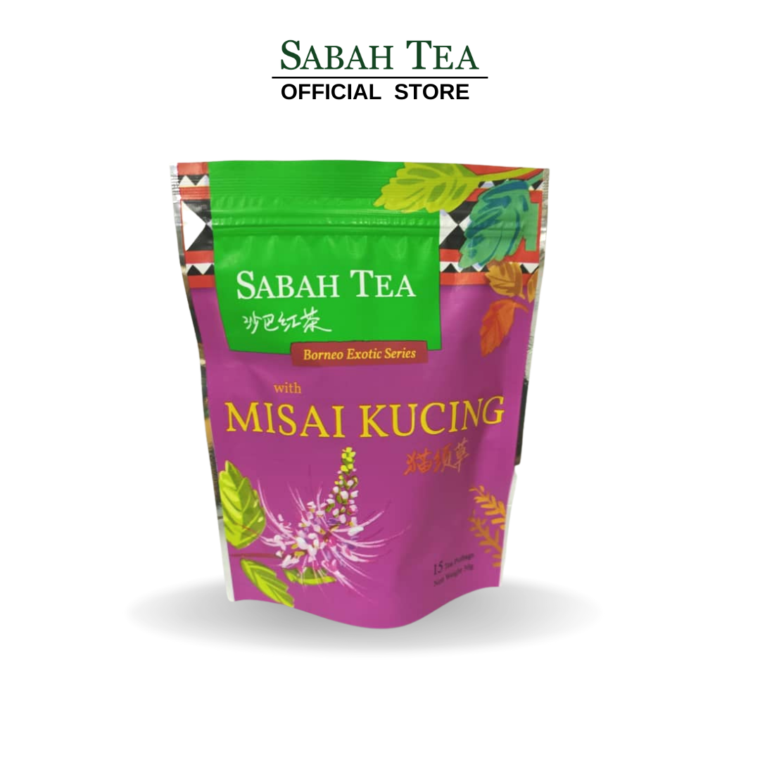 Sabah Tea Misai Kucing Tea (2g x 15 Pot Bags) | Lazada
