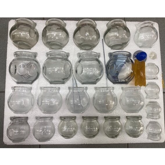 Bekam Kaca Bekam Api Fire Cupping Set For Body Cupping Therapy 拔火罐 | Lazada