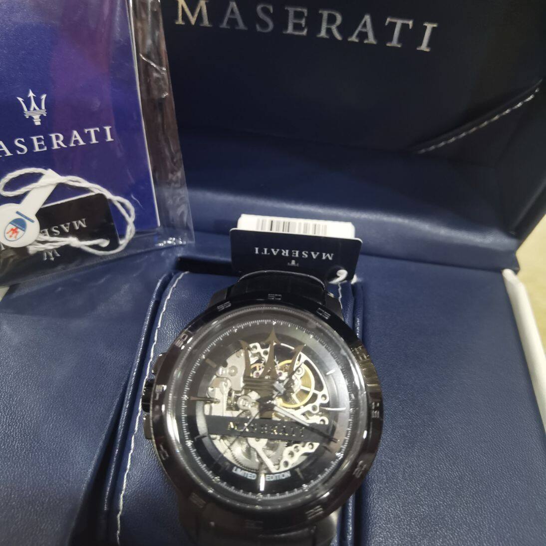 Maserati Limited Edition Watch leather strap | Lazada