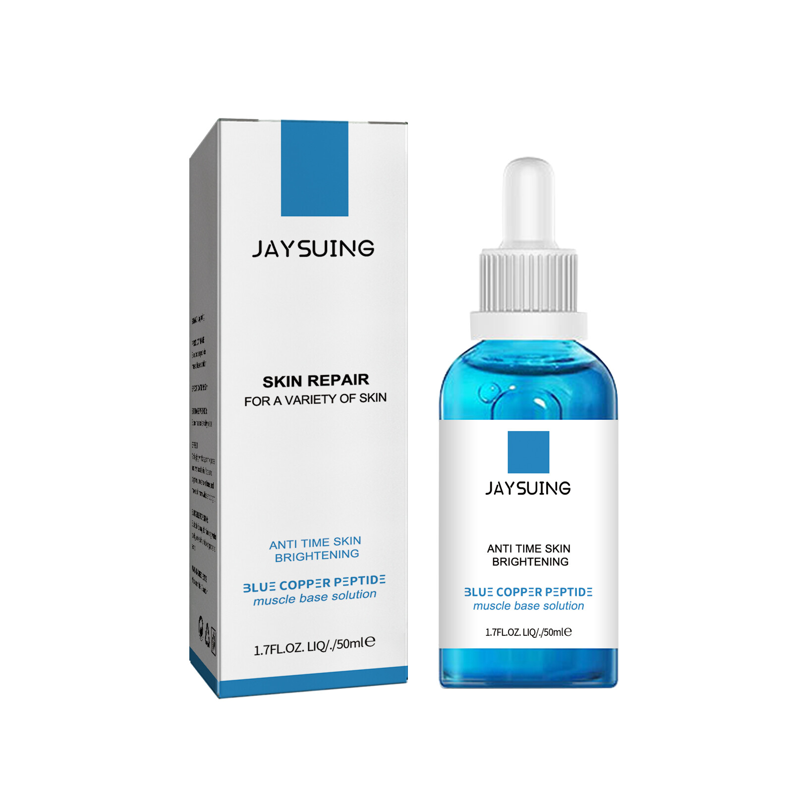 Jaysuing Blue Copper Peptide Anti-aging Serum Brightening Skin Tone ...