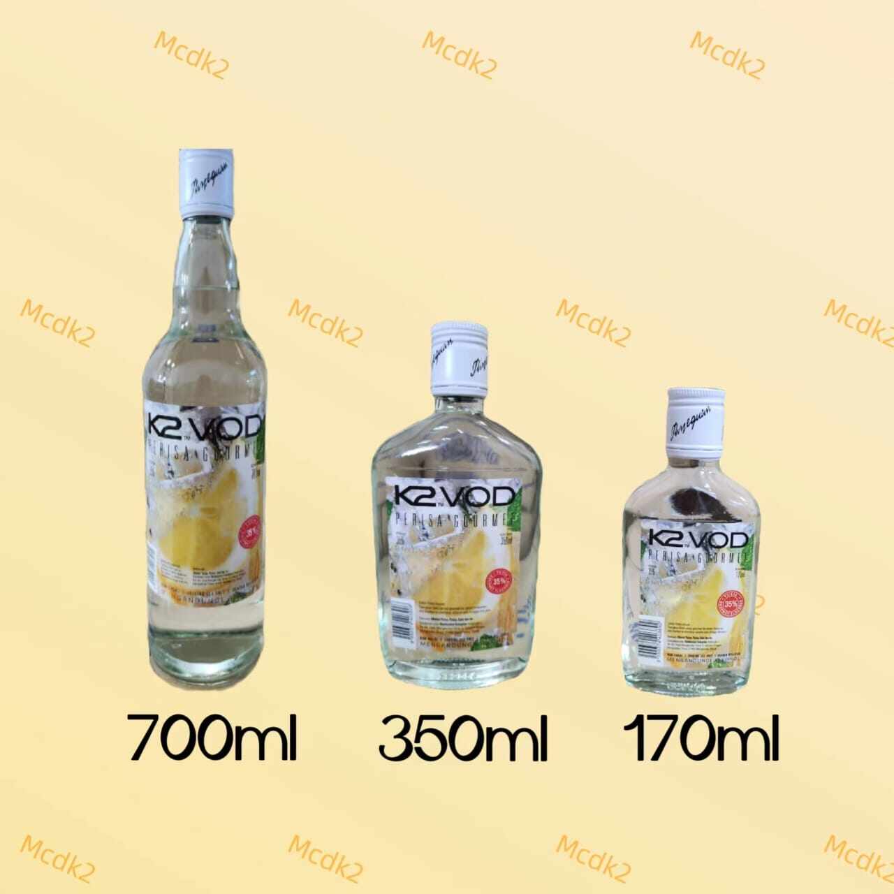 K2 Vodka Compounded in Malaysia 700ml/350ml/170ml | Lazada