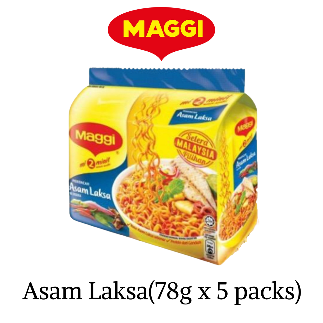 Maggi Mi 2 Minit Perisa Kari/ Ayam -5 packs | Lazada