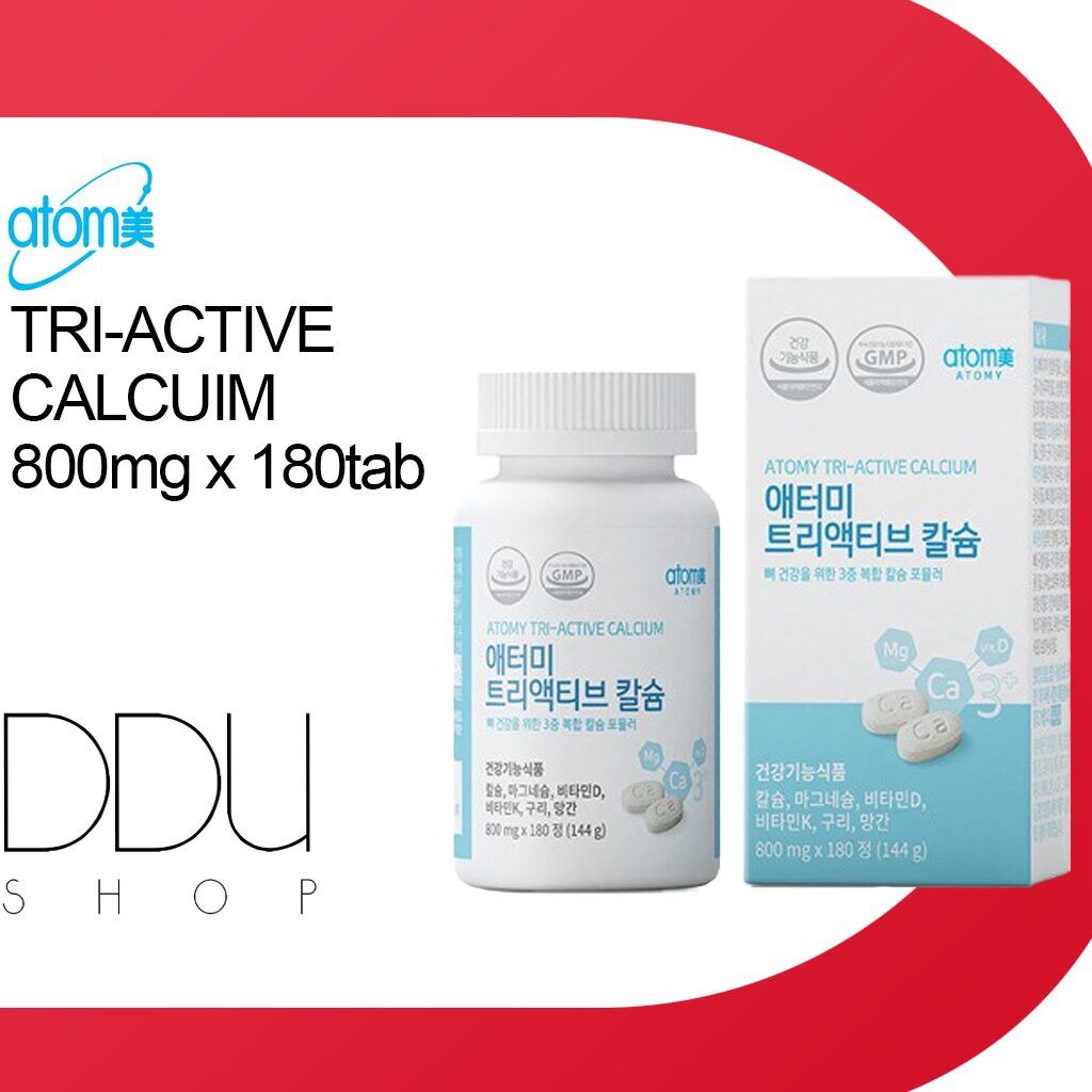 Atomy Tri-Active Calcium 800mg x 180 Tablets | Lazada