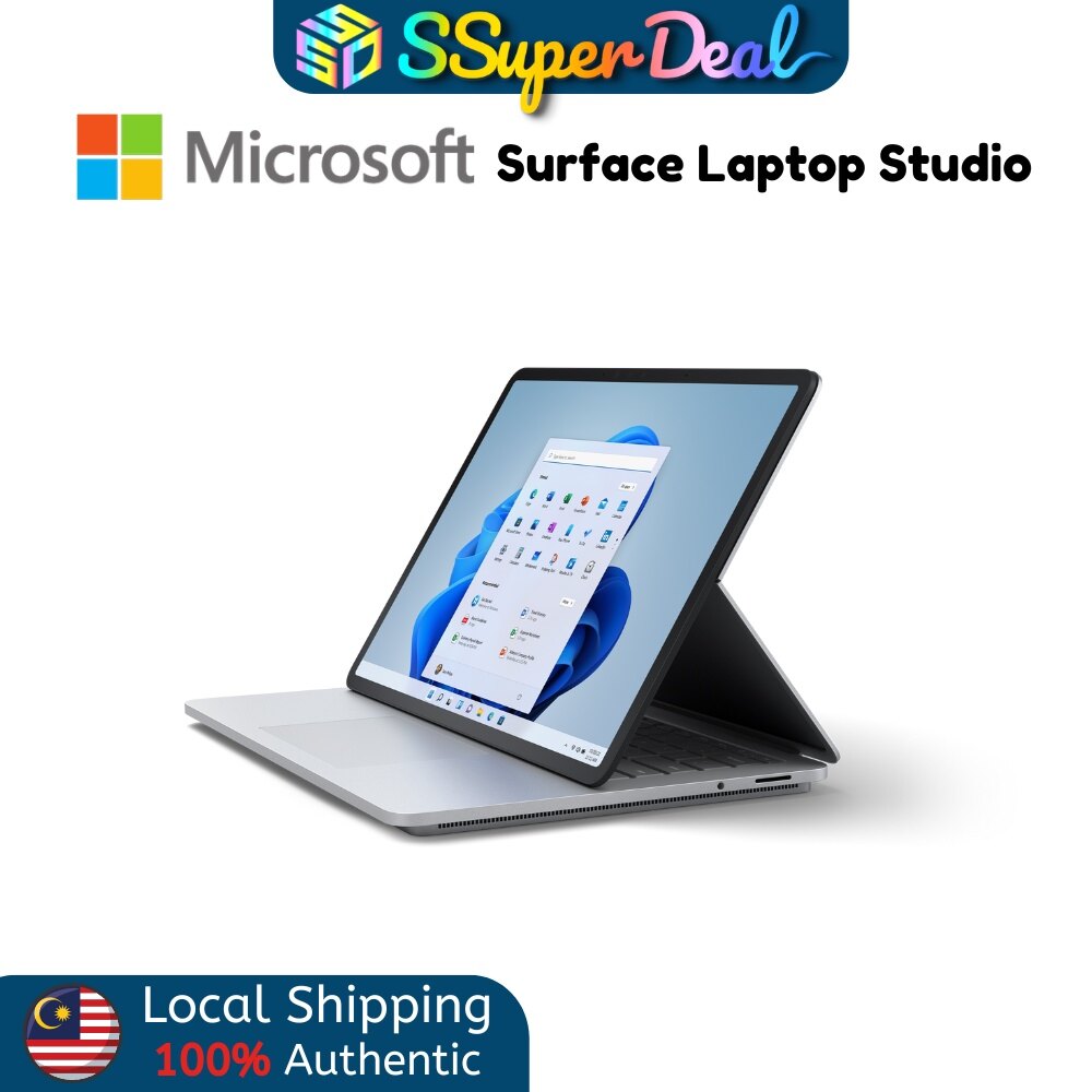 Microsoft 14.4" Multi-Touch Surface Laptop Studio (Platinum) | Lazada