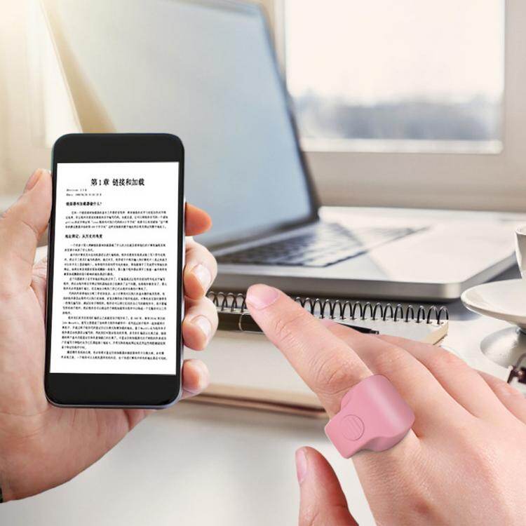 Forline E-Book Page Turner Ring Android บลูทูธวงแหวนควบคุมระยะไกล ...