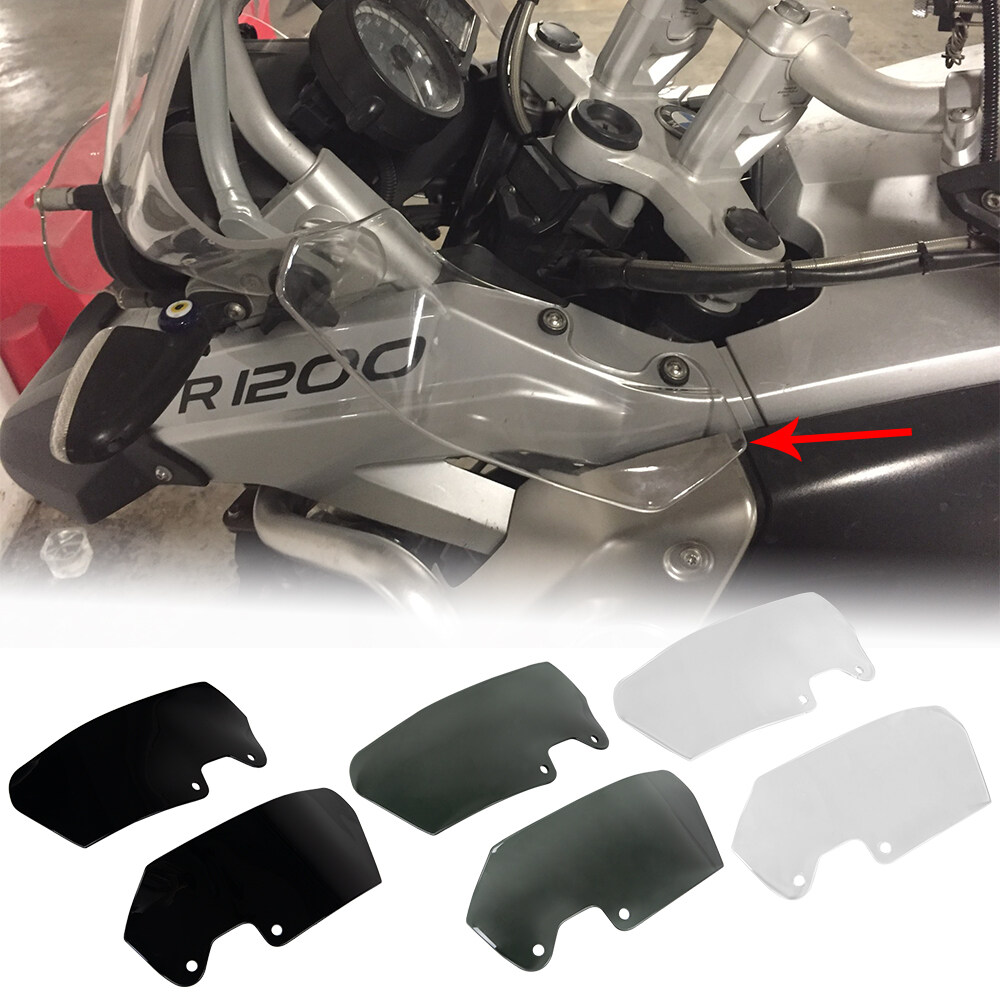 Allotmark Windscreen Plate Side Panels Windshield Wind Deflector Extend ...