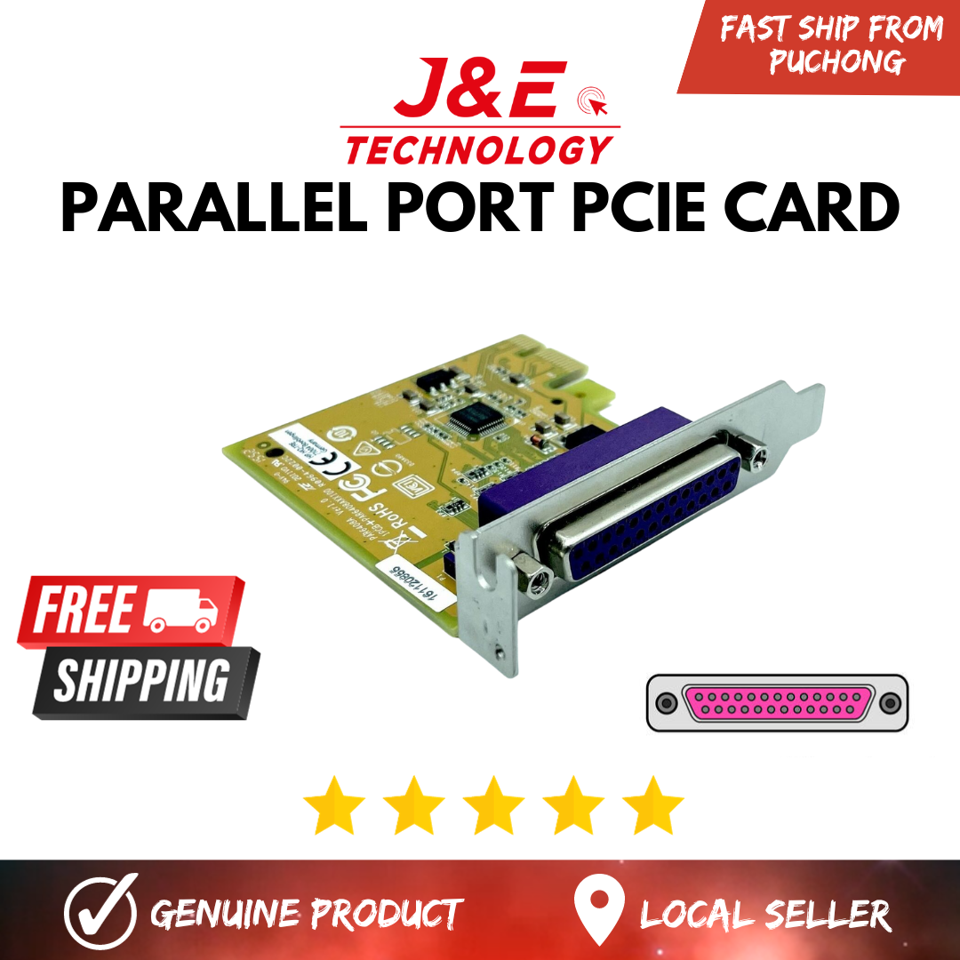 Parallel Port Card Pci-E Parallel Port Expansion Card Pci Express to ...