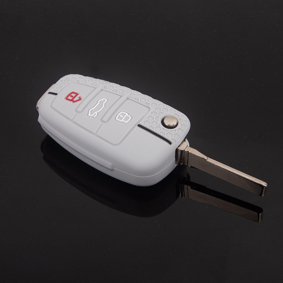 3 Button Remote Case Key Cover Protection Auto Accessories For Audi A1 ...