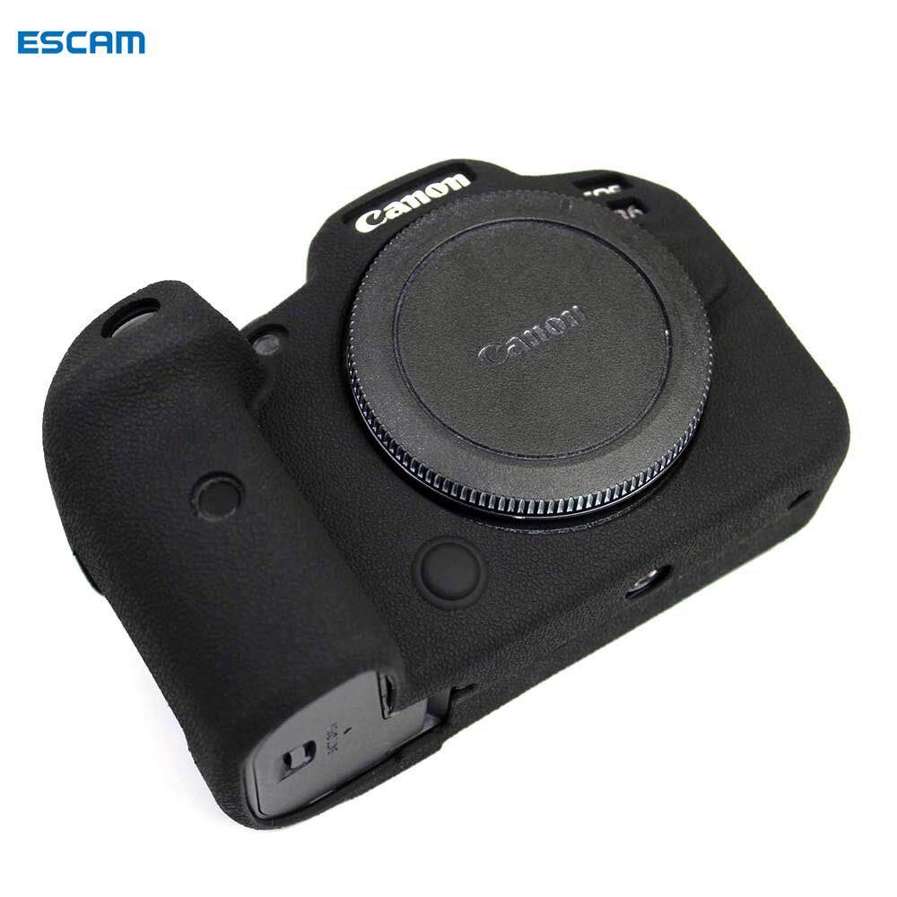 ESCAM กระเป๋ากล้อง Canon Case นุ่มเคสซิลิโคนสำหรับ Canon EOS R6กล้อง ...