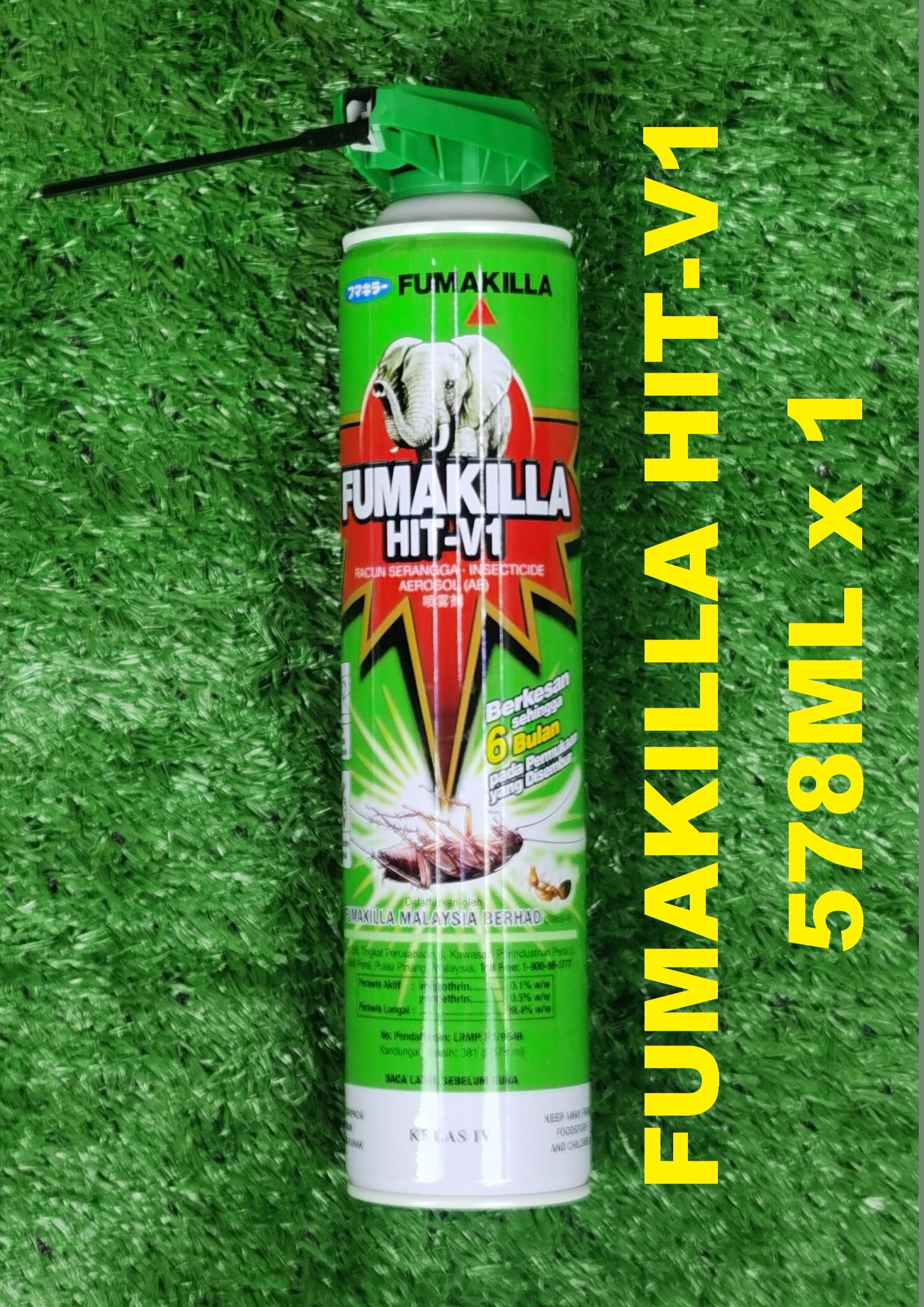 FUMAKILLA VAPE / AERIST / H2O 585/600ML | Lazada