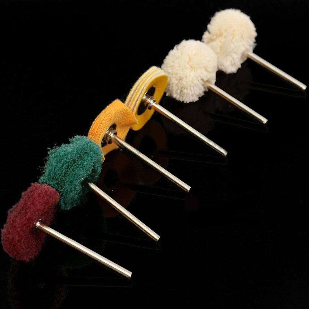 6Pcs/Set Buffing Pad Polishing Wheel Polishers Tool For Rotary Drill ...