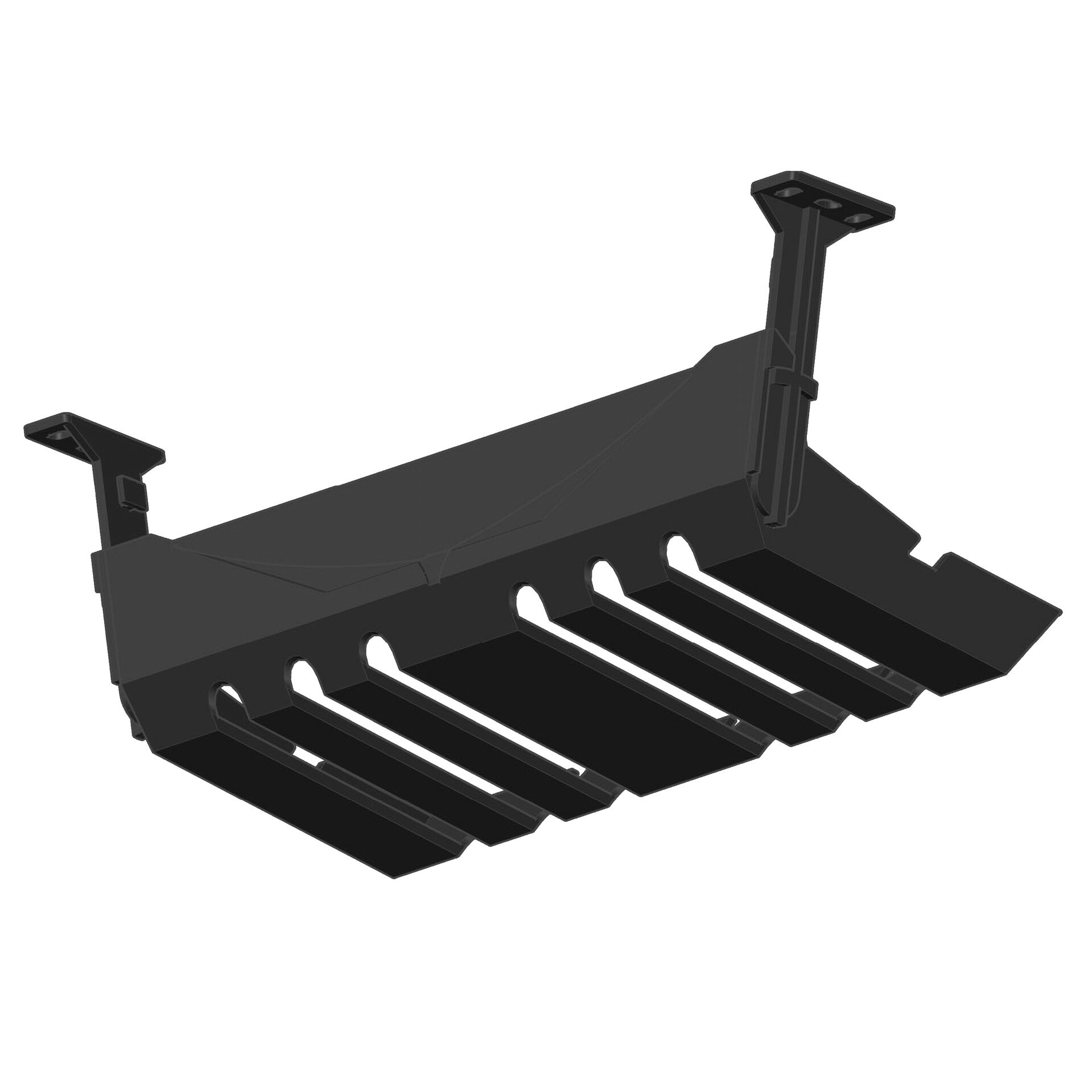 Table Cable Organizer Tray Storage Rack Under Desk Cable Management ...