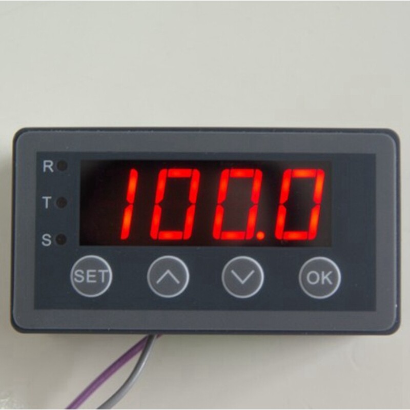 2X Digital Display Meter 0-10V 0-20MA 2-10V 4-20MA Analog Input Display Table Digital Display ...