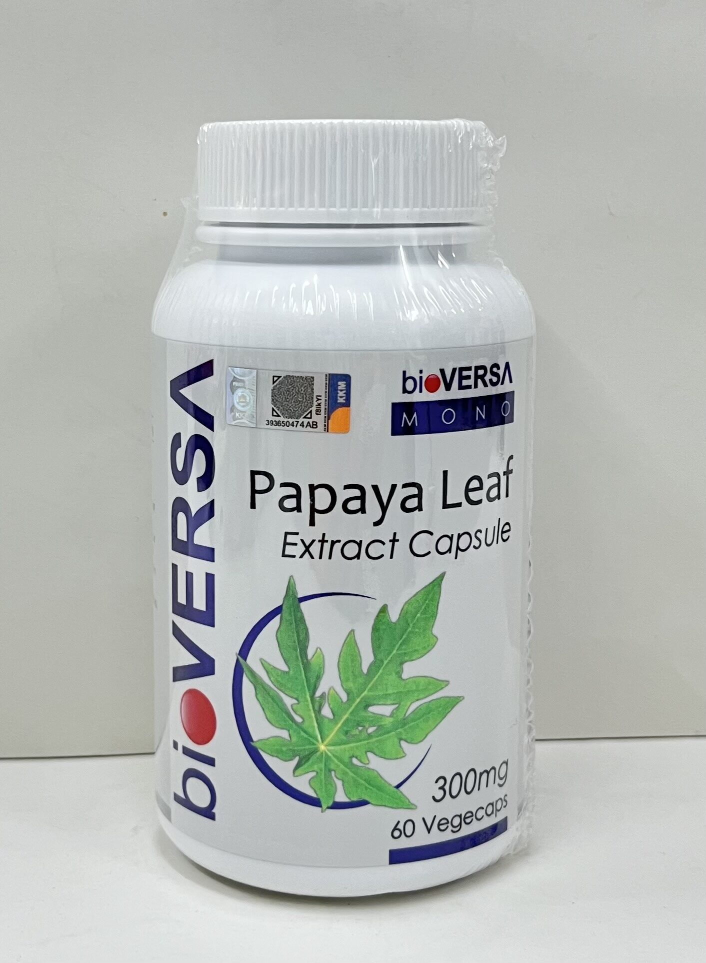 bioVERSA MONO Papaya Leaf Extract Capsule 300mg 60Vegecaps | Lazada