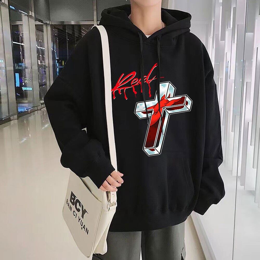 Playboi Carti Whole Lotta Red Hoodies 90S Vintage Popular Loose Rapper ...