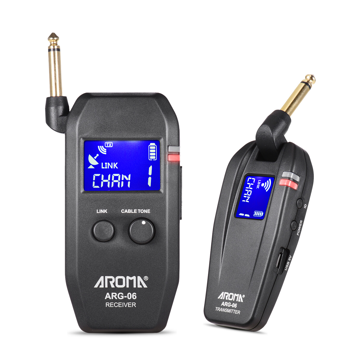 AROMA ARG-06 Guitar Wireless Transmission System(Transmisster ...