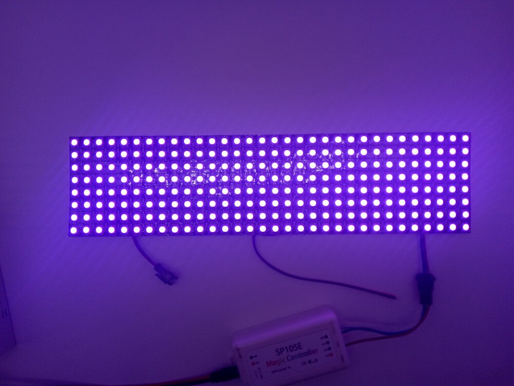 Dream Color 5V WS2812B 2812 ดิจิตอลยืดหยุ่นLEDโปรแกรมหน้าจอพิกเซล ...