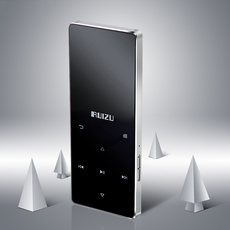 RUIZU D28โลหะบลูทูธ MP3แบบพกพา Walkman เสียง8GB เครื่องเล่นเพลงกับ ...