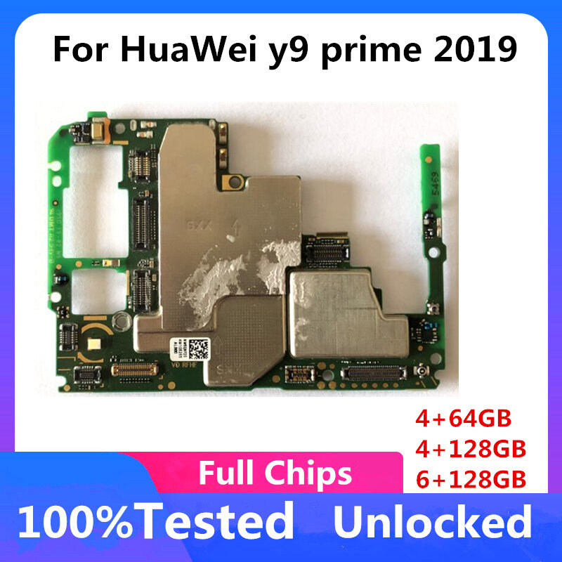 ปลดล็อคสำหรับเมนบอร์ด HuaWei Y9 Prime 2019,มาเธอร์บอร์ด4 + 64GB 4 ...