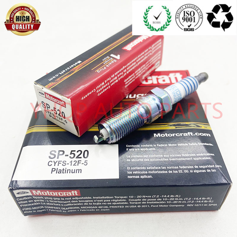 4PCS Spark Plug SP-520 Motorcraft ( CYFS-12F-5 ) for Ford Ecosport 2014 ...