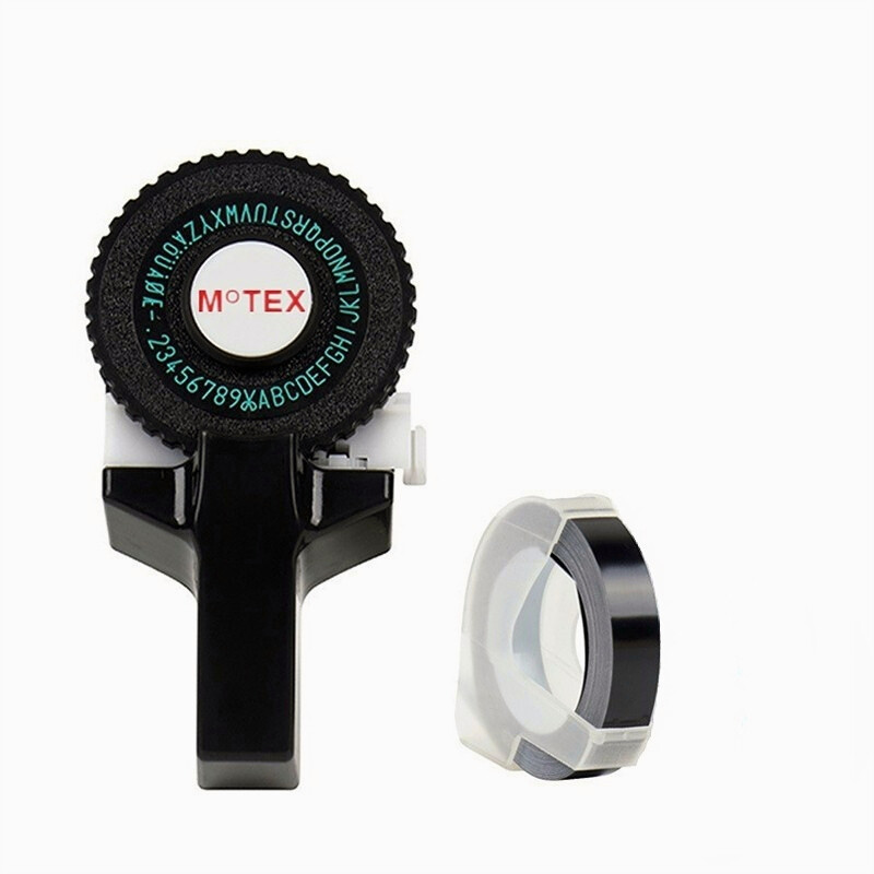 Mini Label Printer Motex E101 3D Embossing Label Maker Motex E-101 ...