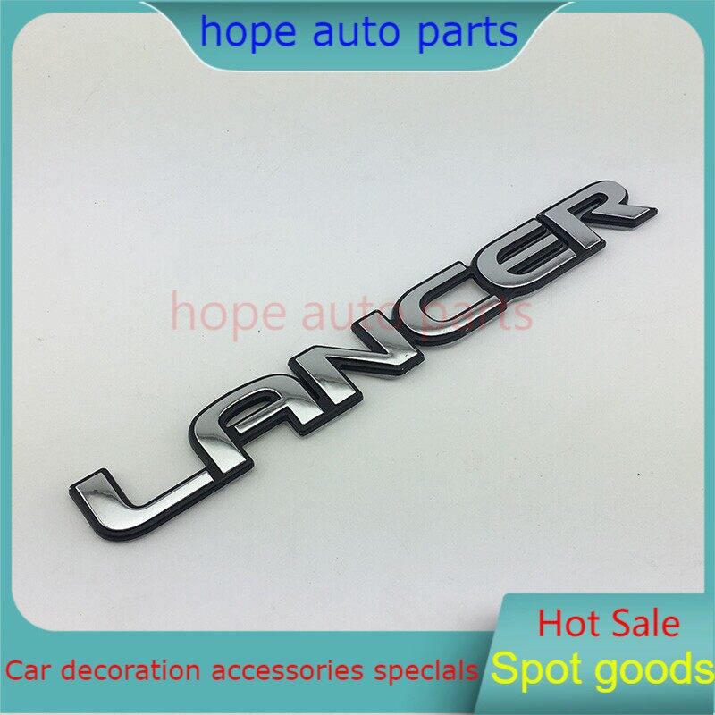 NEW Upgrade Mitsubishi Lancer Emblem badge logo evo English lettered ...