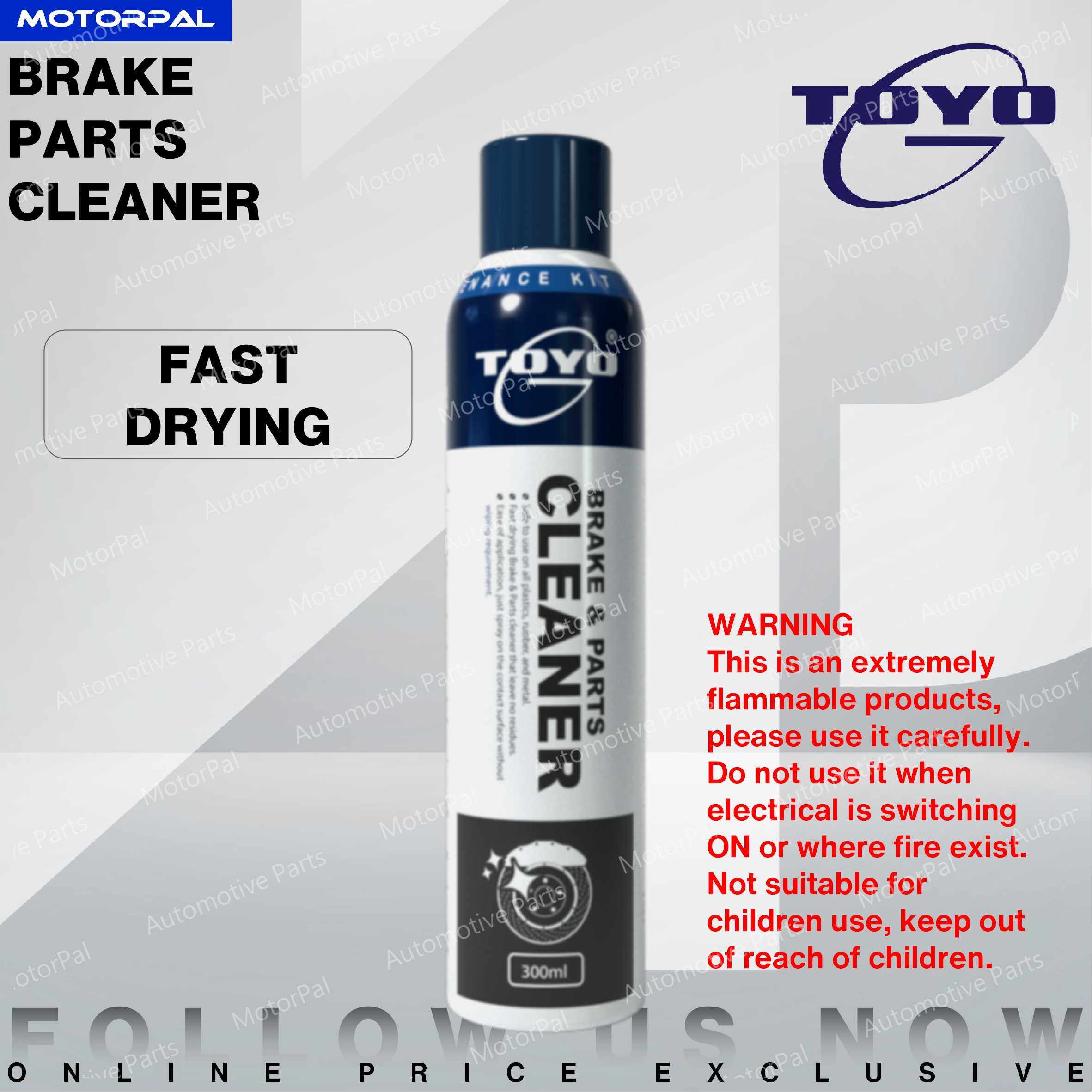 TOYO BRAKE CLEANER SPRAY | Lazada