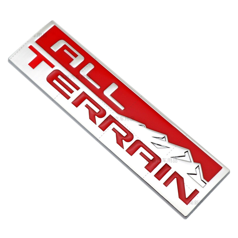 ALL TERRAIN logo for Chevrolet Colorado Silverado GMC Sierra side ...