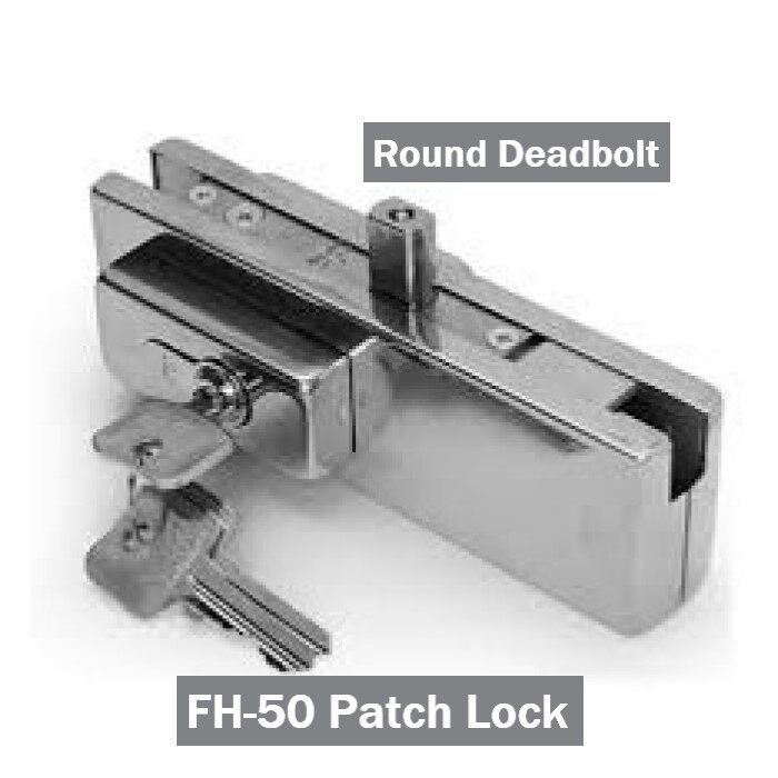 Stainless Steel Glass Door Lock Patch Fitting BGF-50 / Patch Lock ...
