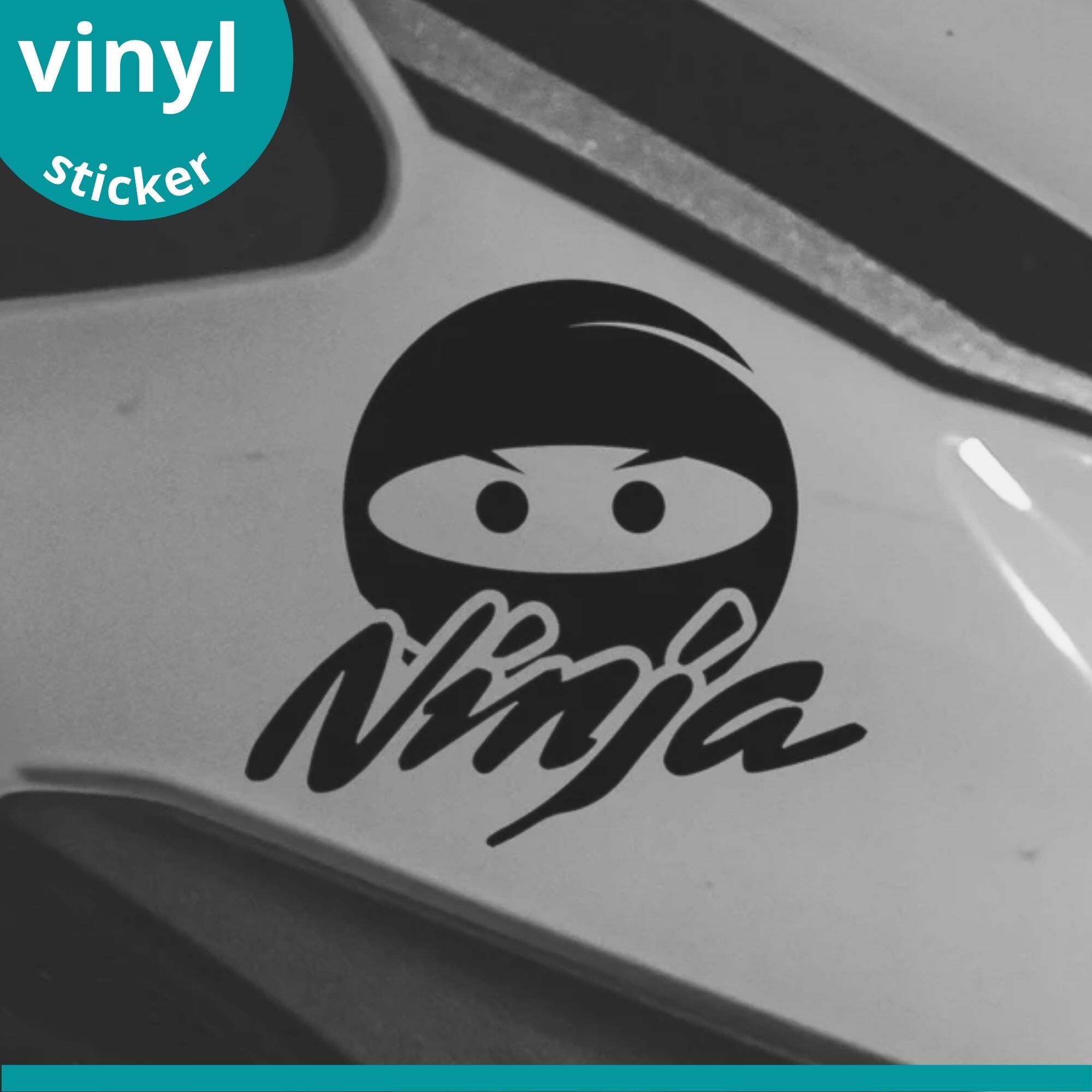 (Ready Stock) Kawasaki Ninja Vinyl Decal Sticker for Car/Bike ...