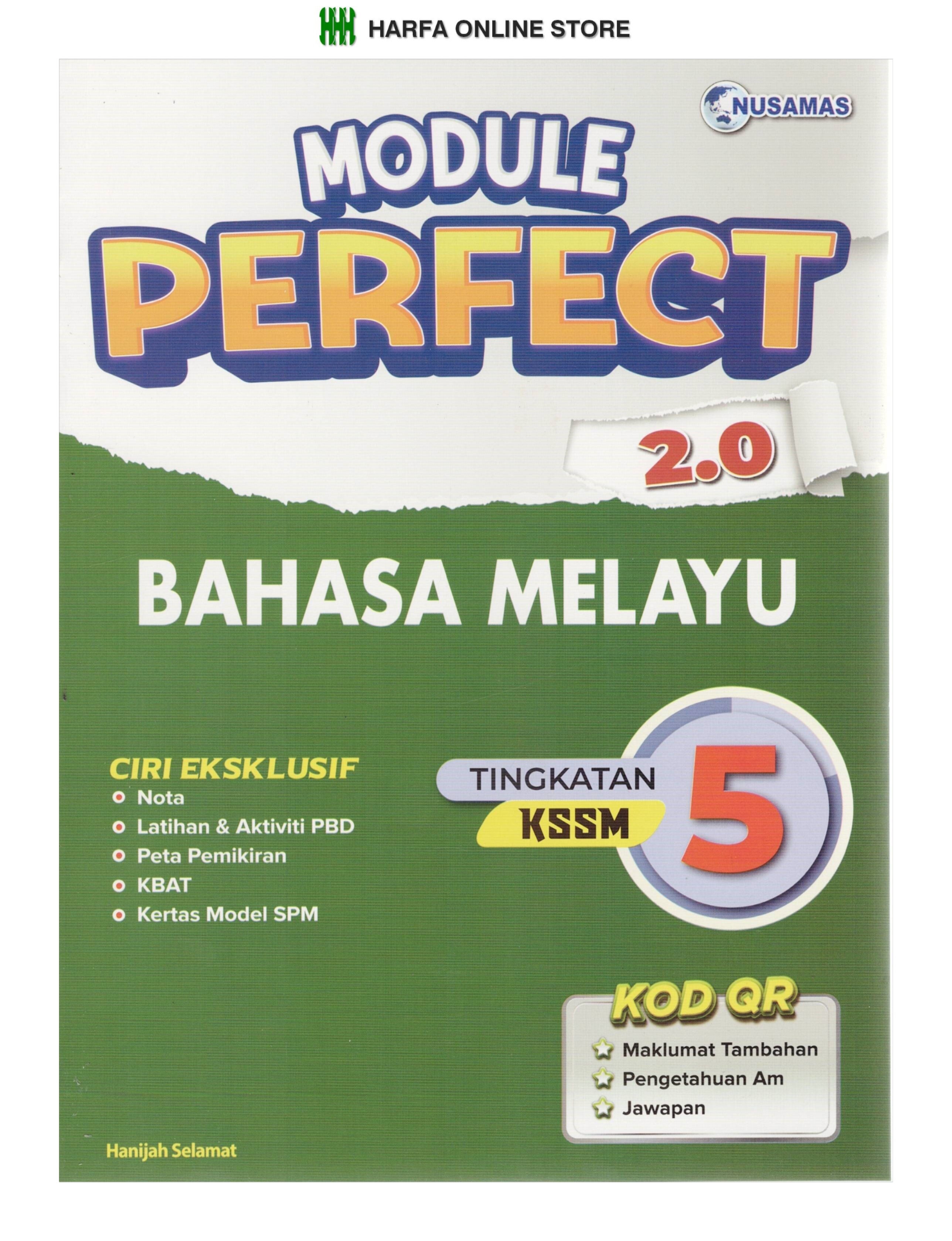 BUKU LATIHAN : MODULE PERFECT 2.0 BAHASA MELAYU TINGKATAN 5 KSSM | Lazada