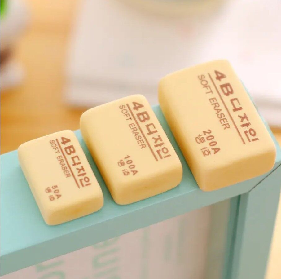 Eraser for Art Made in Korea Rubber Art Eraser Sketching Drawing Soft ...