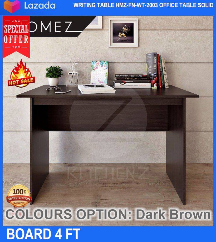 4 Ft Study Desk Writing Table No Drawer Meja Belajar Office Table Study ...