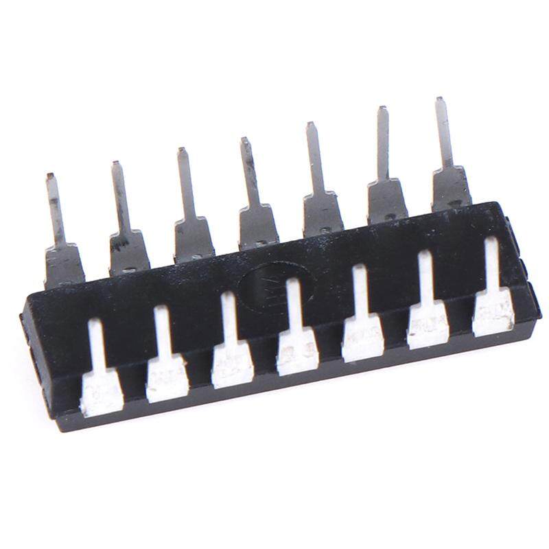 10ชิ้นใหม่ CD4013BE CD4013 Dual D-Type Flip-Flop Ic Dip-14 Logic ชิป ...
