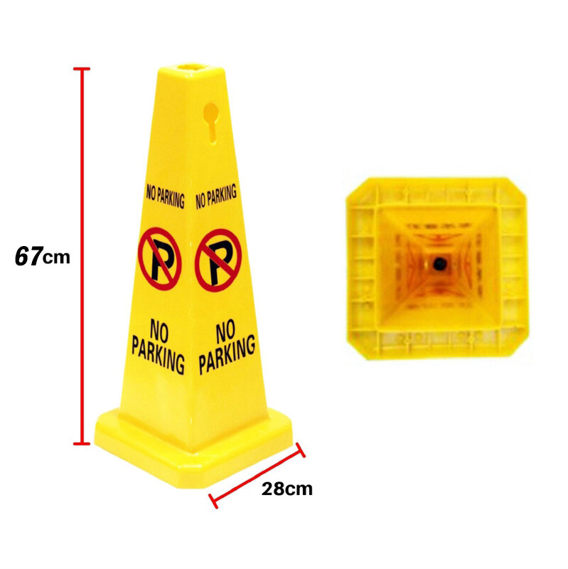 【Local shipment】No Parking Safety Caution Warning Cone PP plastic A ...