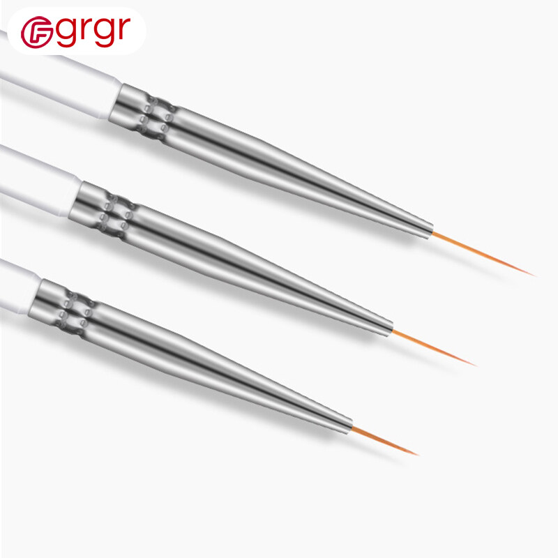 Fgrgr ปากกาเจลยูวี 3 ชิ้นแปรงแต่งเล็บแปรงปากกาวาดลายจุดทาสีชุด ...