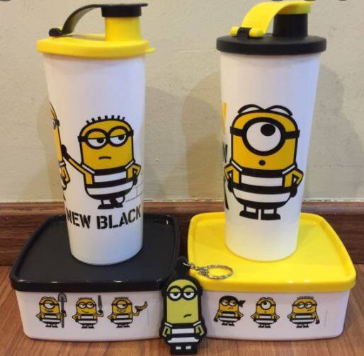 Tupperware Minion Bello Set | Lazada