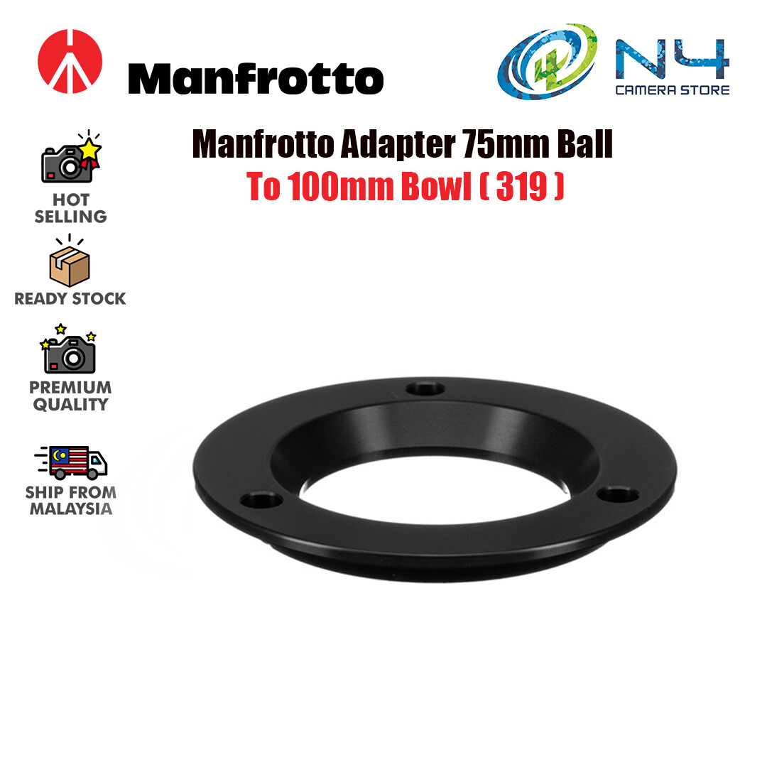 Manfrotto Adapter 75Mm Ball To 100mm Bowl (319) | Lazada